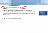 Warning: Your copy of Windows is not genuine – Cloudeight InfoAve