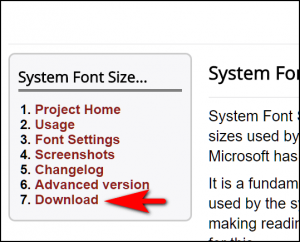 System Font Size Changer Updated for Windows 10 Version 1803 ...